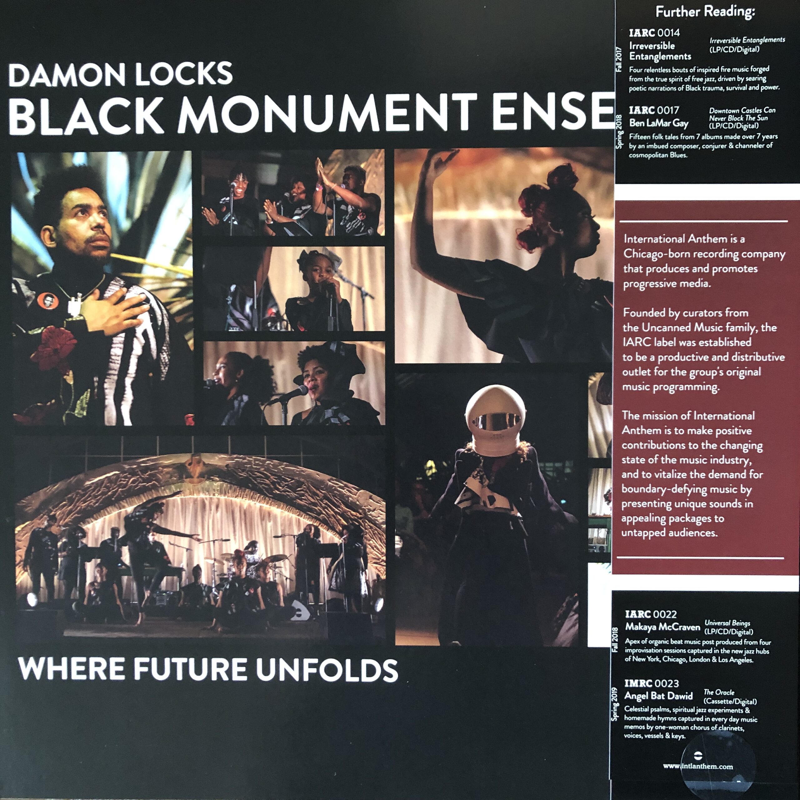 Damon Locks - Black Monument Ensemble - Where Future Unfolds – Eligo ...