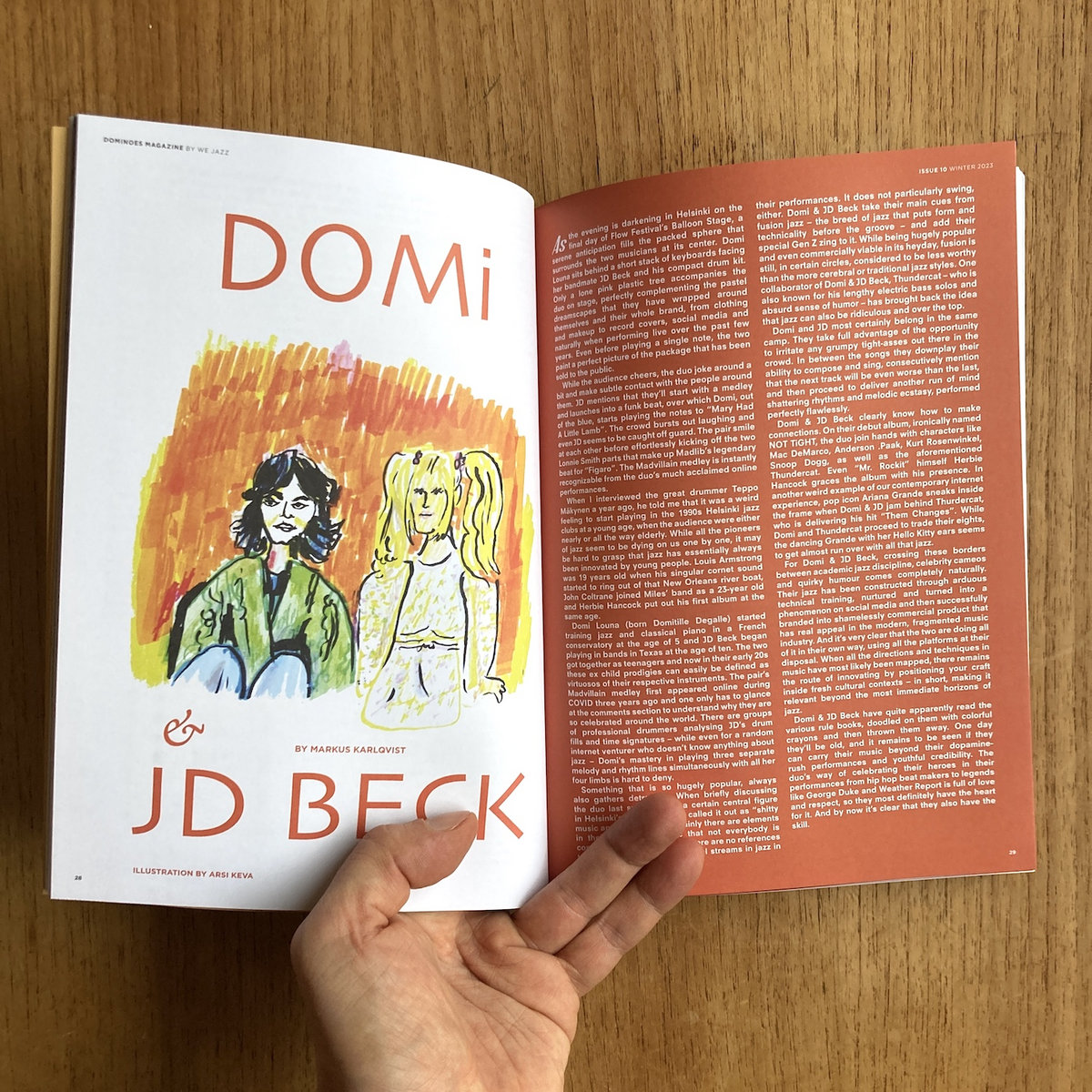 We Jazz Magazine - Winter 2023 “Dominoes” – Eligo Audio Culture